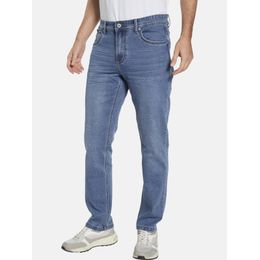 5-Pocket-Jeans Babista "Jeans CARLINOZ", Herren, Gr. 24, N-Gr, blau, Obermaterial: 61% Baumwolle CO. 37% Polyester COOLMAX PES(Coolmax). 2% Elasthan EL., Jeans 5-Pocket-Jeans