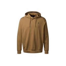Rundhalspullover MCS "MCS Pullover MCChris", Herren, Gr. XL, braun (otter), Obermaterial: 100% Baumwolle, Pullover Rundhalspullover