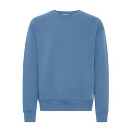 !Solid Longpullover SOLID "Sweatshirtpullover SDLenz", Herren, Gr. XL, blau (quiet harbor), Obermaterial: 60% Baumwolle CO. 40% Polyester PES., Sweatshirts Longpullover