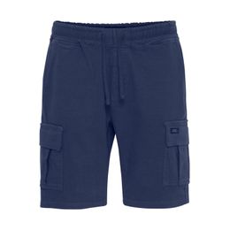 Cargoshorts Blend "Cargoshorts BHSweatshorts", Herren, Gr. L, N-Gr, blau (marineblaus), Obermaterial: 100% Baumwolle CO., Casual, regular fit kurz, Hosen
