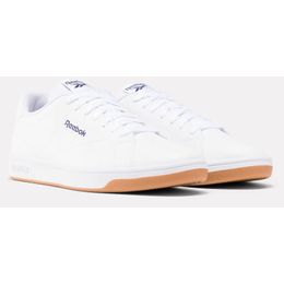 Sneaker Reebok CLASSIC "COURT CLEAN", Damen, Gr. 36,5, wei&szlig; (wei&szlig;, gum), Synthetik, Schuhe Sneaker