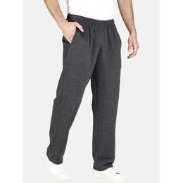 Sweathose Jan Vanderstorm "Sweathose WENNER", Herren, Gr. 3XL, N-Gr, grau (dunkelgrau melange), Obermaterial: 70% Baumwolle CO. 30% Polyester COOLMAX PES(Coolmax)., Hosen Sweathose