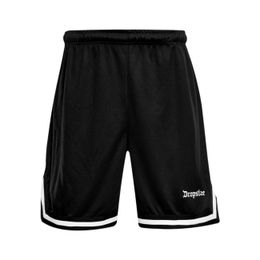 Shorts DROPSIZE "Dropsize Herren Dropsize Logo Mesh Shorts", Herren, Gr. S, US-Gr&ouml;&szlig;en, schwarz, 100% Polyester, loose fit, Hosen Shorts