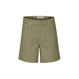 !Solid Jeansshorts SOLID "Shorts SDRYAN COLOUR SHO", Herren, Gr. L, N-Gr, braun (vetiver), Obermaterial: 100% Baumwolle CO., Jeans Jeansshorts