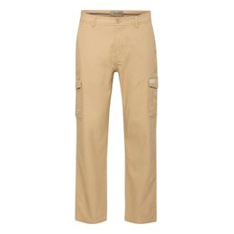 Cargohose Blend "Cargohose BHMADDOX wovenpant", Damen, Gr. 36, L&auml;nge 32, braun (cornstalk), Obermaterial: 98% Baumwolle CO. 2% Elasthan EL., Hosen Cargohose
