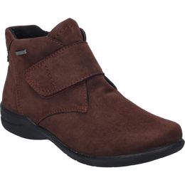 Stiefelette Josef Seibel "Helen 51, bordeaux", Damen, Gr. 37, rot (bordeaux), Obermaterial: 100% Textilmaterial TEXMAT., Schuhe Stiefelette