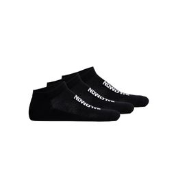 Sneakersocken Salomon "Socken EVERYDAY LOW 3P 3er Pack", Damen, Gr. 36-38, schwarz, Obermaterial: 76% Baumwolle CO. 22% Polyamid PA. 2% Elasthan EL., Socken Sneakersocken