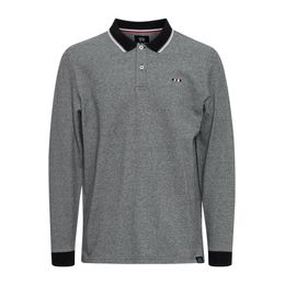 Poloshirt FQ1924 "Poloshirt FQEmiljan", Herren, Gr. S, schwarz (schwarz beauty), Obermaterial: 95% Baumwolle CO. 5% Elasthan EL., Shirts