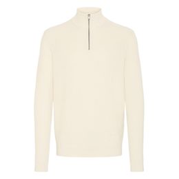 Troyer Casual Friday "Troyer CFNoar", Herren, Gr. L, wei&szlig; (rainy day), Obermaterial: 100% Baumwolle CO., Pullover Troyer