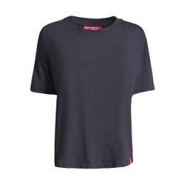 T-Shirt SALZHAUT "Shirt LEEV", Damen, Gr. L, blau (navy), Obermaterial: 100% Baumwolle CO., Shirts T-Shirt