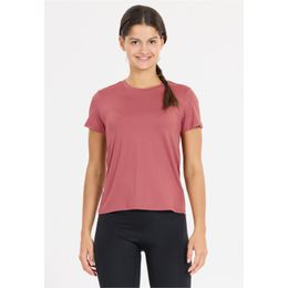 ENDURANCE ATHLECIA Funktionsshirt ATHLECIA "Pacy V2", Herren, Gr. 36, rot, 93% Polyester, 7% Elasthan, unifarben, normal, Rundhals, Shirts Funktionsshirt, aus atmungsaktivem Material