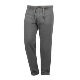 Leinenhose INDICODE "Leinenhose IDIves", Herren, Gr. XXL, N-Gr, braun (iron), Obermaterial: 55% Leinen LI. 45% Baumwolle CO., Hosen