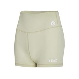 Shorts YEAZ "Shorts CELEB", Damen, Gr. L, US, gr&uuml;n, Obermaterial: 75% Nylon NY. 25% Elasthan EL., Hosen Shorts