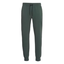 Jogginghose North Bend "Jogginghose NBBraidy", Herren, Gr. L, N-Gr, blau (urban chic), Obermaterial: 66% Viskose CV. 30% Polyester PES. 4% Elasthan EL., Hosen Jogginghose