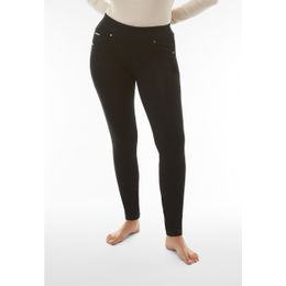 Shapingleggings Freddy "NOW SKINNY", Damen, Gr. M (38), N-Gr, schwarz, Web, Obermaterial: 84% Baumwolle, 16% Elasthan, lang, Hosen, mit Lifting & Shaping Effekt