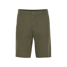 Shorts Blend "Shorts BHShorts", Herren, Gr. L, N-Gr, gr&uuml;n (forest night), Obermaterial: 55% Leinen LI. 45% Viskose CV., Hosen Shorts