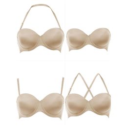 Schalen-BH Anita "Multifunktions B&uuml;gel BH mit Schale Padded Basic", Damen, Gr. 70, Cup D, beige (desert), Stoff, Obermaterial: 80% Polyamid PA. 20% Elasthan EL., BHs Schalen-BH