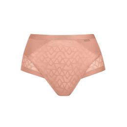 Slip LISCA "Damen Slip Opal", Damen, Gr. 44, rosa (rose blush), Stoff, Obermaterial: 80% Polyamid PA. 20% Elasthan EL., Unterhosen Slip