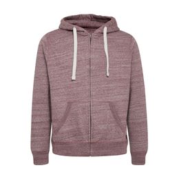 Kapuzensweatjacke Blend "Kapuzensweatshirtjac BHAlton", Herren, Gr. L, rot (wine rot), Obermaterial: 60% Baumwolle CO. 40% Polyester PES., Sweatjacken