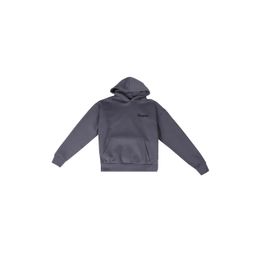 Kapuzenpullover DROPSIZE "Dropsize HEAVY OVERSIZE YOUTH ATTACK HOODIE", Herren, Gr. XS, steel grau, 70% Baumwolle, 30% Polyester, mehrfarbig, oversize, ohne Ausschnitt, Pullover Kapuzenpullover