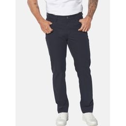 5-Pocket-Hose Jan Vanderstorm "Hose WILDAN", Herren, Gr. 56, N-Gr, blau (dunkelblau), Obermaterial: 60% Baumwolle CO. 40% Elastomultiester LYCRA T400 ELE T400., comfort fit, Hosen 5-Pocket-Hose