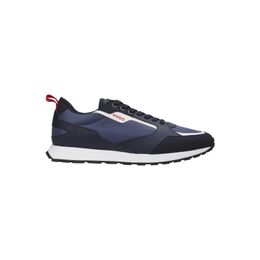 Sneaker Hugo "Sneaker Icelin Runn pumf", Herren, Gr. 44, blau (blau (open blau 462)), Obermaterial: 100% Polyester PES. Futter: 100% Polyester PES. 75% EVA EVA. 25% Gummi rubber., Schuhe Sneaker