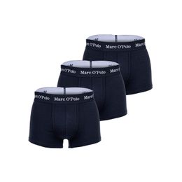 Marc O'Polo Boxershorts MARC O'POLO "Boxershort 3-PACK TRUNK 3er Pack", Herren, Gr. L, blau (navy), Obermaterial: 95% Baumwolle CO(Bio). 5% Elasthan EL., Unterhosen