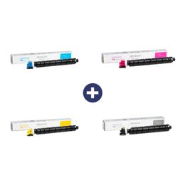 Kyocera Original TK-8465 Toner 4er Set BK/C/M/Y - 30.000/20.000 Seiten