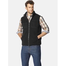 Fleeceweste Babista "Fleeceweste TEMILASSO", Herren, Gr. XXL, schwarz, Obermaterial: 100% Polyester COOLMAX PES(Coolmax)., Westen Fleeceweste