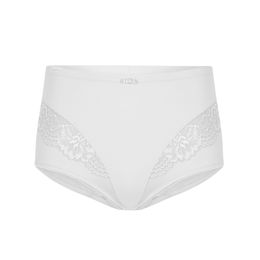 Miederslip SuSa "Miederslip London", Damen, Gr. 38, wei&szlig;, Stoff, Obermaterial: 75% Polyamid PA. 25% Elasthan EL., Unterhosen