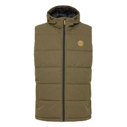 Steppweste North Bend "Steppweste NBElias M", Herren, Gr. M, braun (tarmac), Obermaterial: 100% Polyester PES., unifarben, regular fit, Westen Steppweste