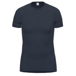 Unterhemd Ammann "T-Shirt Function / Dunova", Herren, Gr. L, N-Gr, blau (dunkelblau), Obermaterial: 70% Polyester PES. 30% Baumwolle CO., Unterhemden Unterhemd