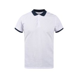 Poloshirt Blend "Poloshirt BHAlaron", Herren, Gr. M, wei&szlig;, Obermaterial: 100% Baumwolle CO., Shirts