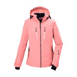 Skijacke Killtec "KSW 282 WMN SKI JCKT", Damen, Gr. 44, hellpink, Obermaterial: 100% Polyester;Futter: 100% Polyamid;F&uuml;llung: 100% Polyester, Jacken Skijacke, Wasserdichte, atmungsaktive Winterjacke mit verstellbaren Details