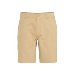 Chinoshorts Blend "Chinoshorts BHEDNAN twill shorts", Herren, Gr. XL, N-Gr, beige (cornstalk), Obermaterial: 98% Baumwolle CO. 2% Elasthan EL., Hosen Chinoshorts