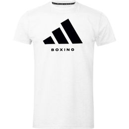 T-Shirt adidas Performance "Community T-Shirt Boxing" Gr. M, wei&szlig;, Shirts, Herren, M, Obermaterial: 100% Baumwolle, T-Shirt