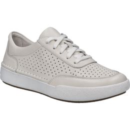 Sneaker Josef Seibel "Claire 29, weiss", Damen, Gr. 39, wei&szlig;, Obermaterial: 100% Rindsleder Leather cow., Schuhe Sneaker