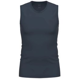 Unterhemd Ammann "Tank Top Day Modern / Close to you", Herren, Gr. 7, N-Gr, blau (nightblau), Obermaterial: 93% Baumwolle CO. 7% Elasthan EL., Unterhemden Unterhemd