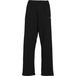 Jogginghose Karl Kani "Karl Kani Signature Straight Leg Sweatpants", Herren, Gr. M, US-Gr&ouml;&szlig;en, schwarz, 65% Baumwolle, 35% Polyester, unifarben, loose fit, Hosen Jogginghose