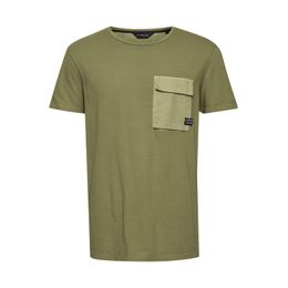 T-Shirt 11 Project "T-Shirt PRMads", Herren, Gr. XL, gr&uuml;n (loden gr&uuml;n), Obermaterial: 100% Baumwolle CO., regular fit normal, Rundhals, Shirts T-Shirt