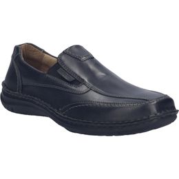 Slipper Josef Seibel "Anvers 67, schwarz", Herren, Gr. 46, schwarz, Obermaterial: 100% Rindsleder Leather cow., Schuhe Slipper