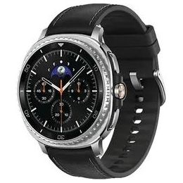 Samsung Galaxy Watch8 Classic LTE 46 mm Smartwatch PU/Kautschuk, 130-205 mm, Black