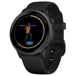 Garmin vivoactive 6 Smartwatch Silikon, 20 mm, Schwarz
