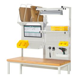 Rau System-Aufbau Komplettset 06, f&uuml;r Produktbreite 1500 mm, RAL7035/RAL7035 (EE-BW-KS-06-1500.12)