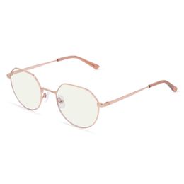 Blaulichtfilterbrille Fielmann BE 012 BL | Damen | Fassung: Quadratisch Gold Rose