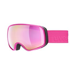 Uvex SCRIBBLE FM | Skibrillen Unisex | Fassung: Kunststoff Pink | Glasfarbe: Pink