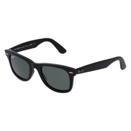 Ray-Ban RB4340 | Unisex-Sonnenbrille | Fassung: Vollrand, Quadratisch, Acetat, Schwarz | Glasfarbe: Gr&uuml;n