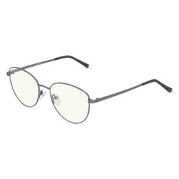 Blaulichtfilterbrille Fielmann BD 481 BL | Damen | Fassung: Quadratisch Gun Gl&auml;nzend