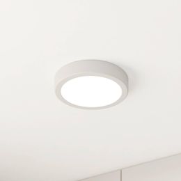 Eglo LED-Deckenlampe Fueva 5 IP44 3000K wei&szlig; &Oslash;16cm