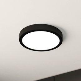 Eglo LED-Deckenlampe Fueva 5 IP44 3000K schwarz &Oslash;21cm